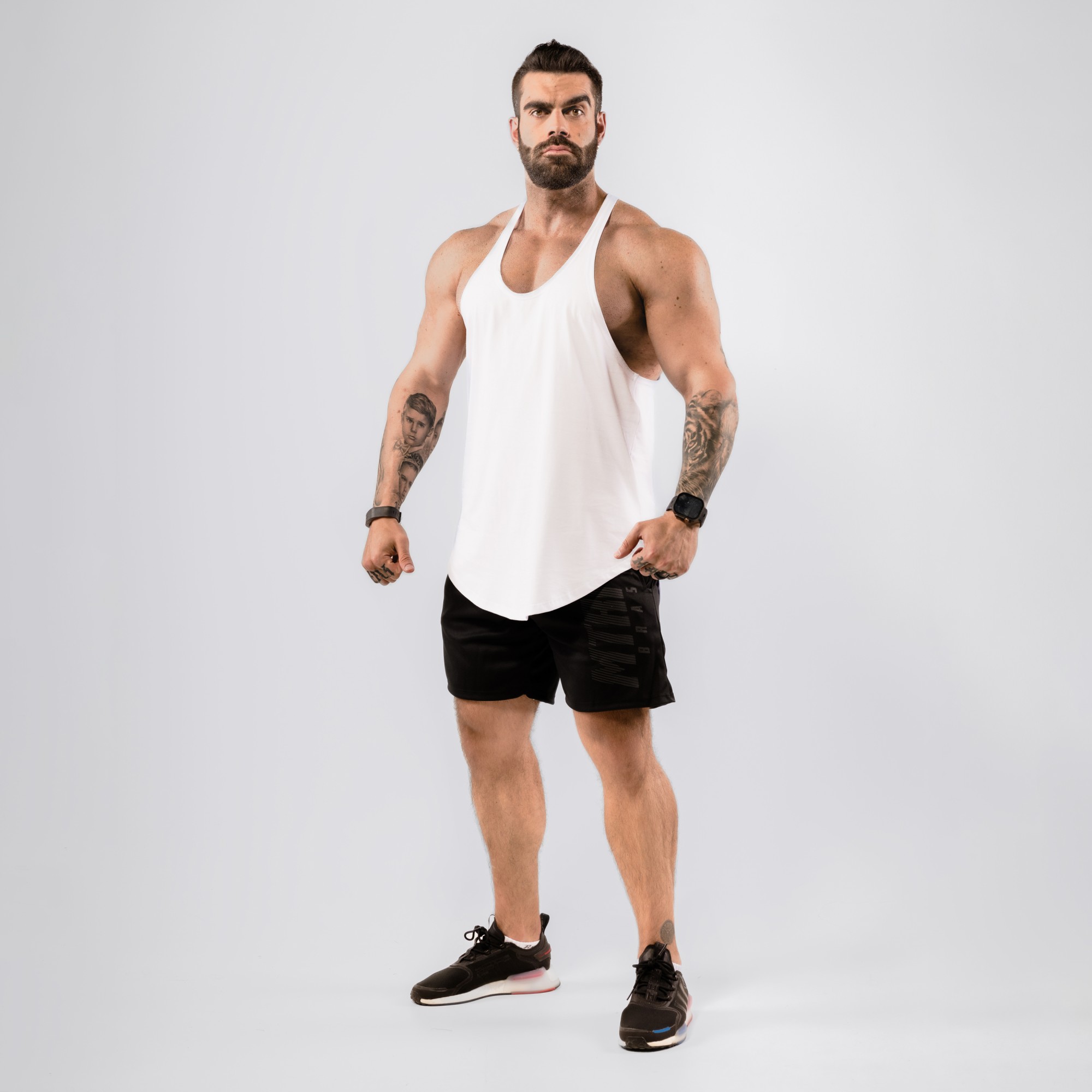 Regata Cavada Anatomic Lisa Branca - Metamorfose Brasil