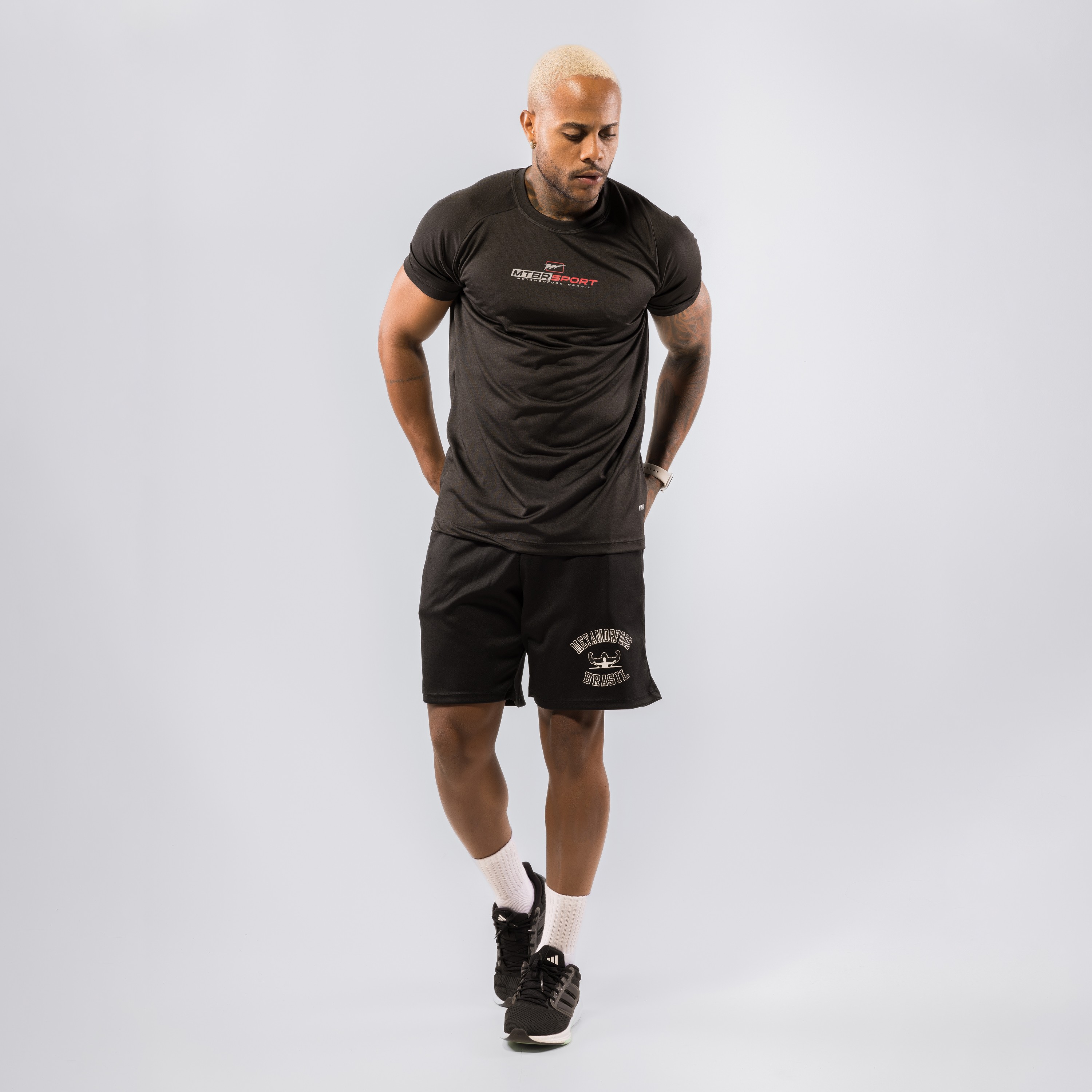 Camiseta Haglan AERODRY MTBR Sport Preta - Metamorfose Brasil