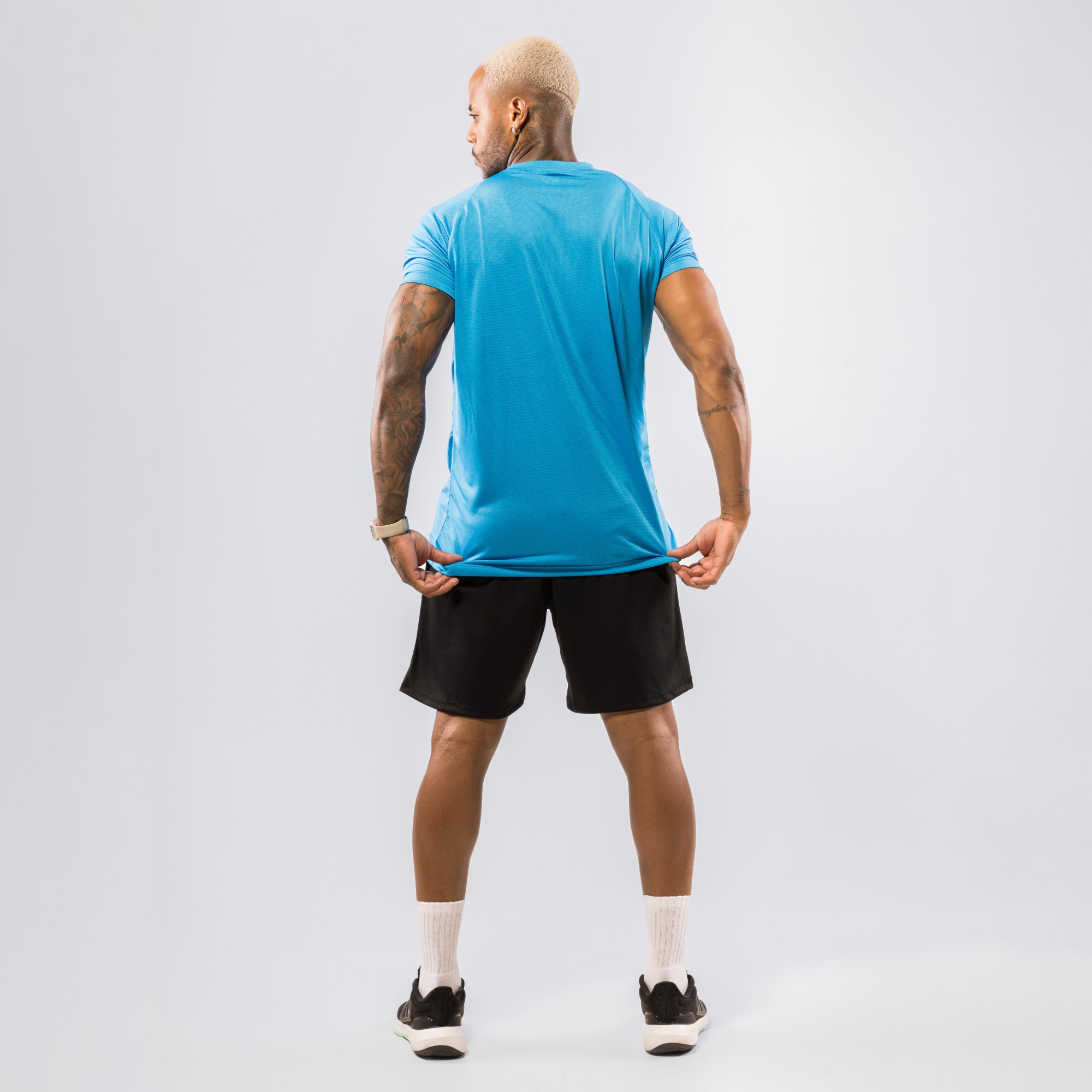Camiseta Haglan Aerodry Season Azul Turquesa - Metamorfose Brasil