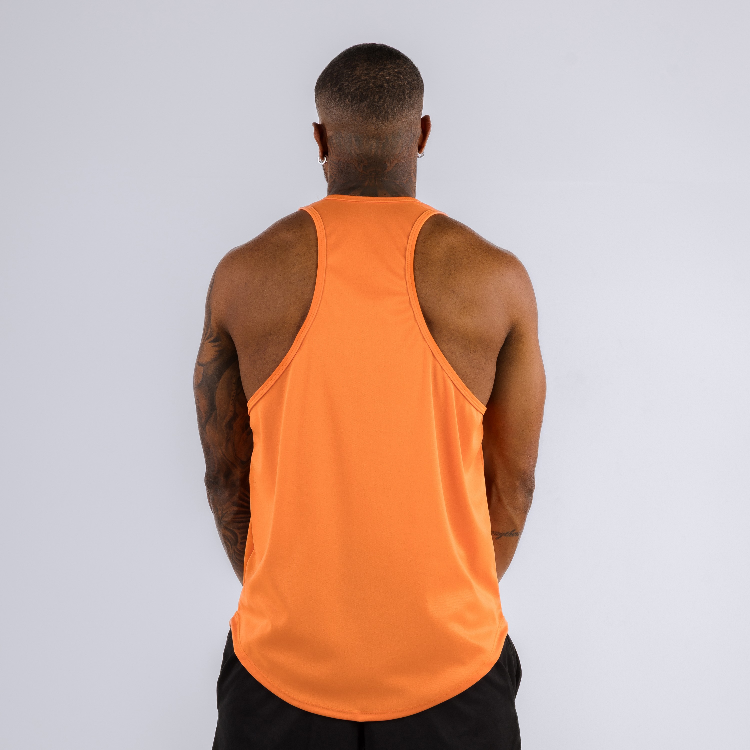 Regata Cavada Anatomic DryFit ACT Laranja - Metamorfose Brasil